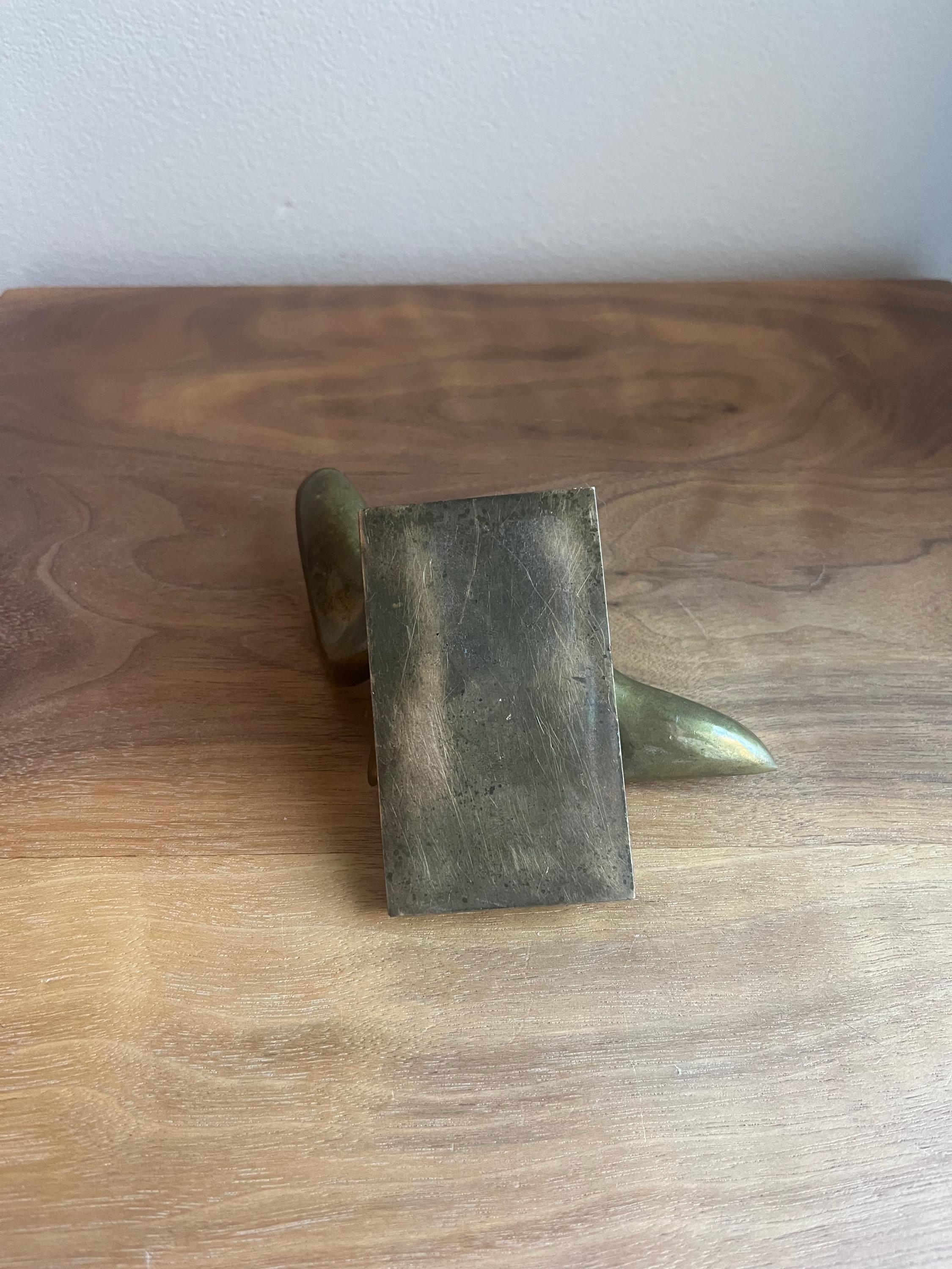 Vintage Brass Bird Paperweight - Etsy