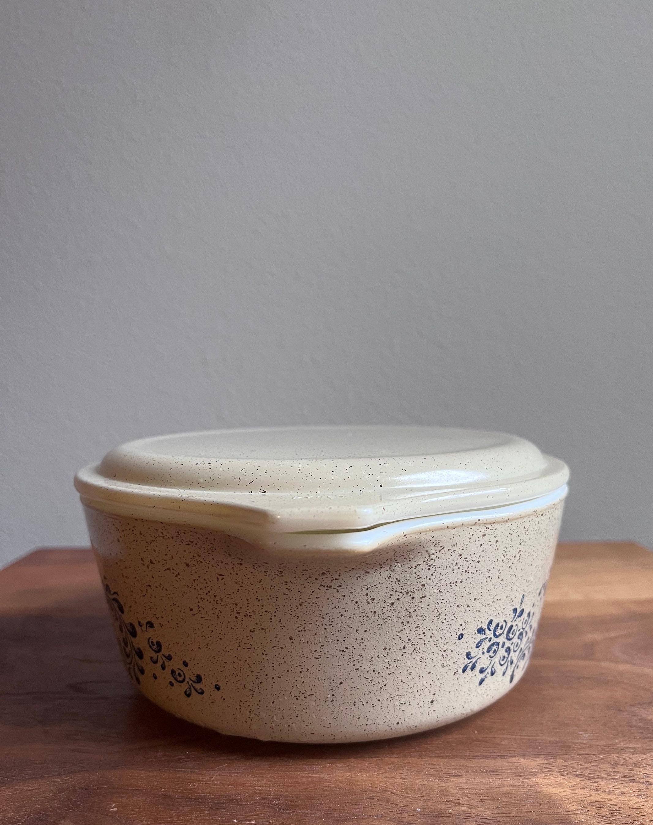 Pyrex 472 'homestead' Casserole Dish With Lid, 1 1/2 Pint - Etsy