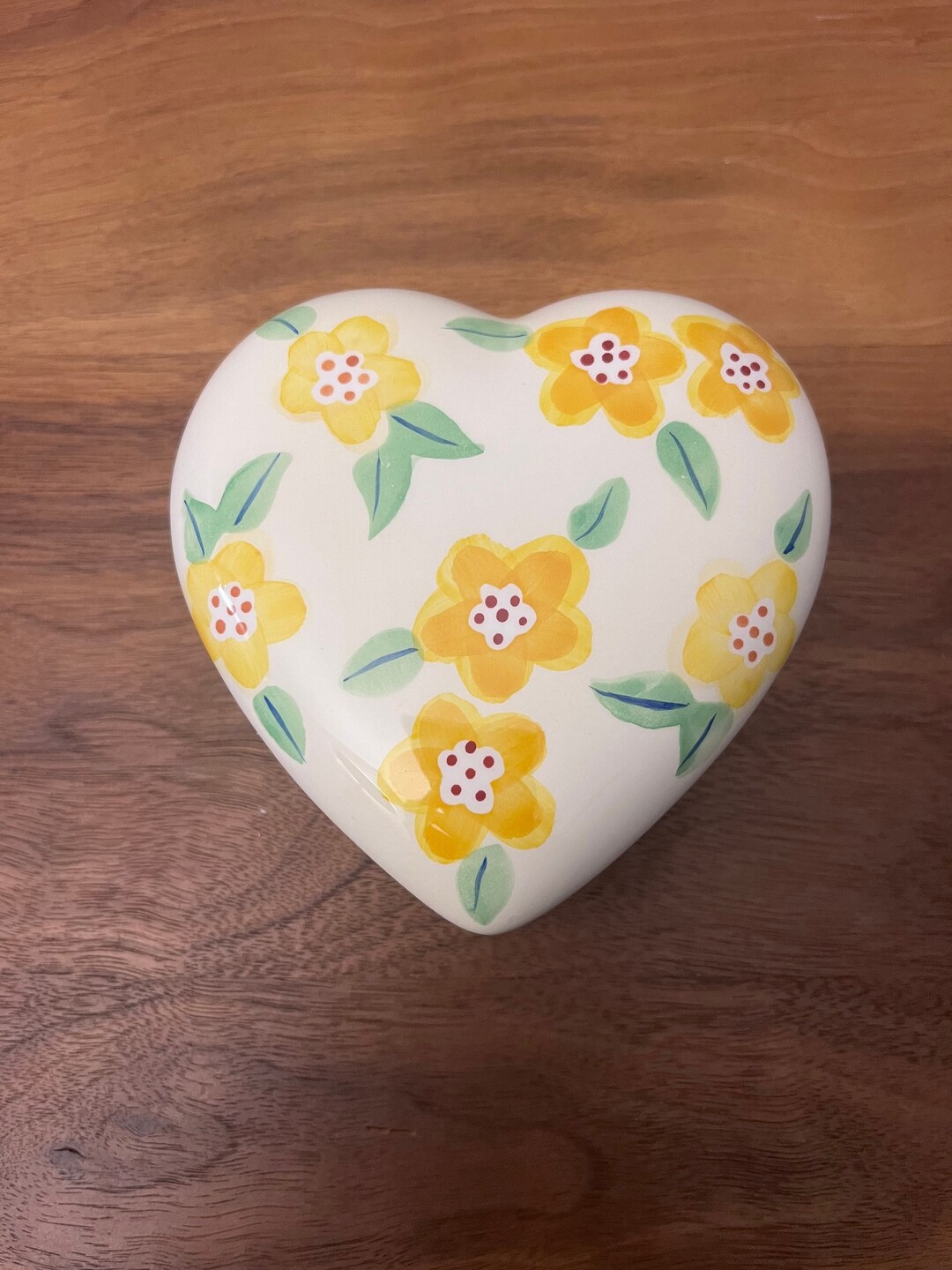 INSPIRADO Seattle Vintage Poreclain Hand Painted Floral Trinket Box - Etsy