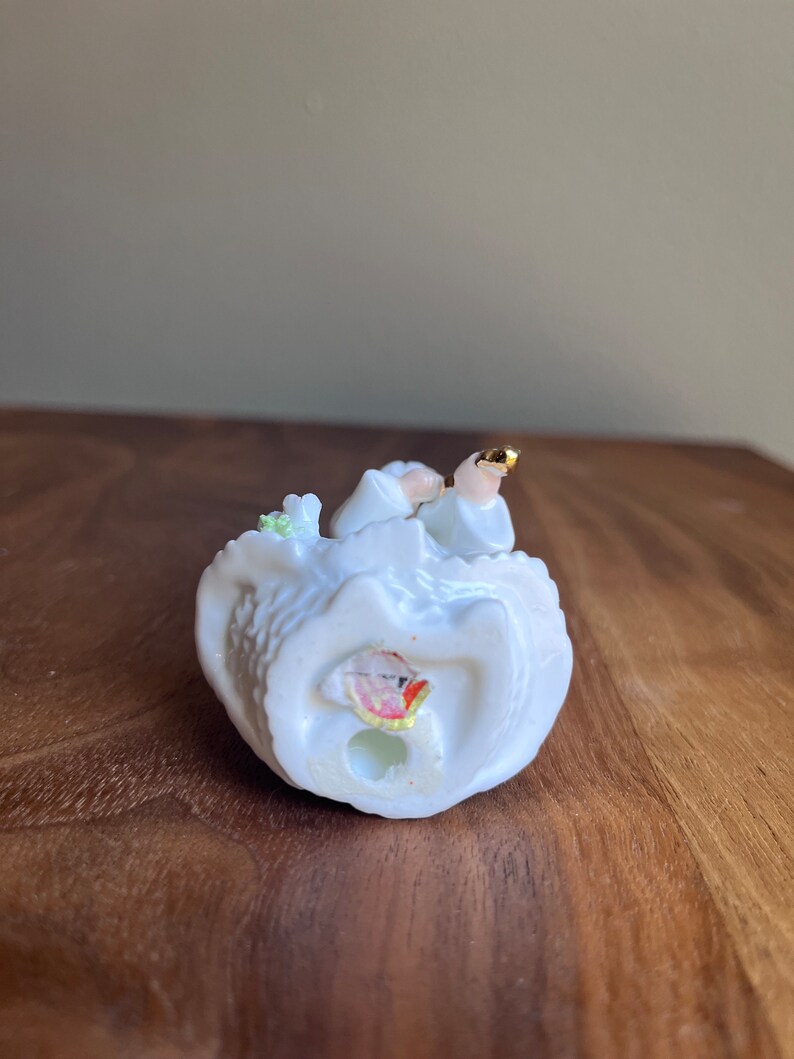 Lefton Bone China Angel Playing Violin 10948 Lefton Angel - Etsy