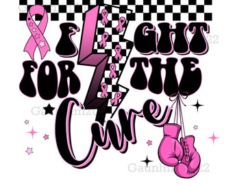 Cheer for the Cure Png, Cheer Png, Breast Cancer Png, Ribbon Png, Pink ...