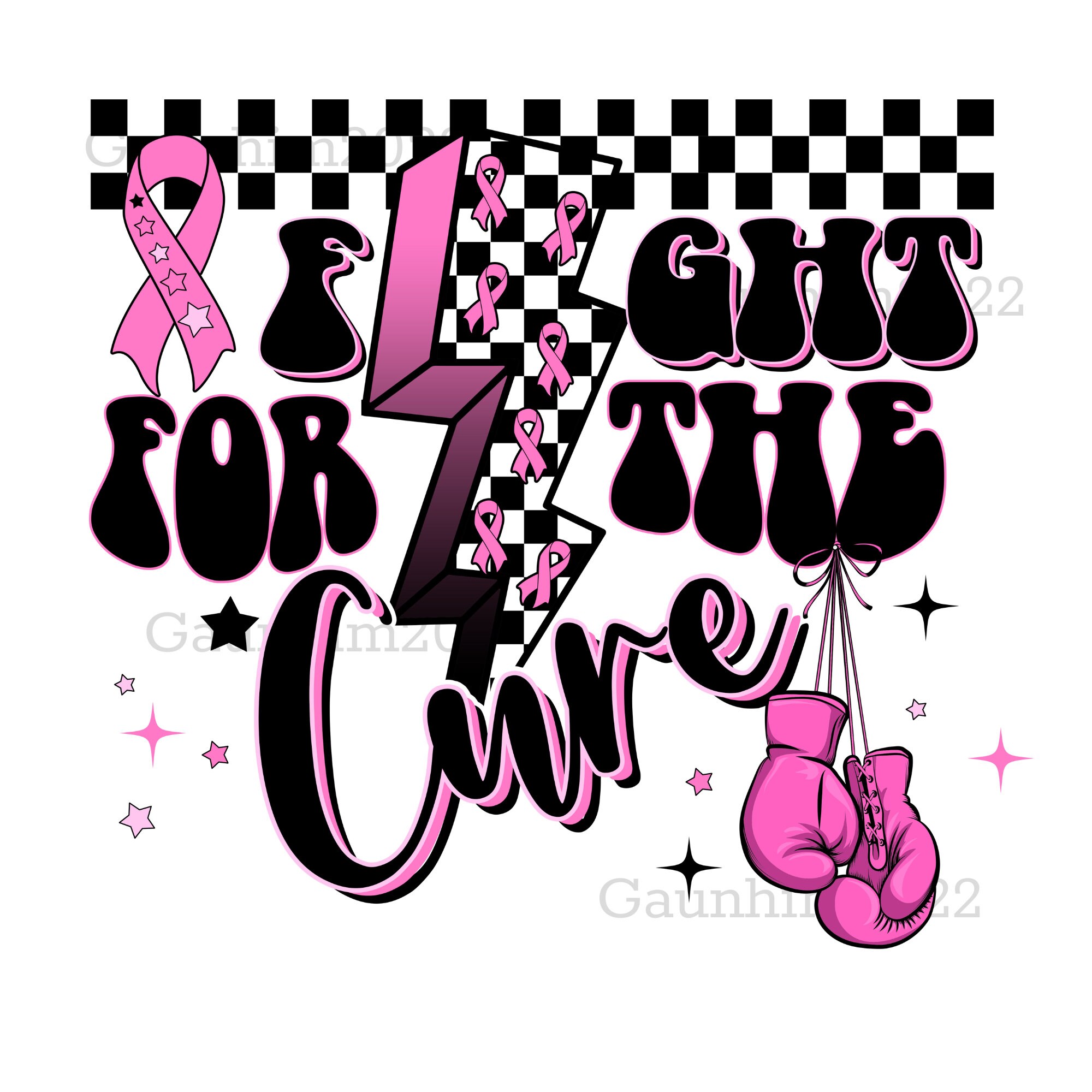 Fight for the Cure Png Breast Cancer Png Cancer Awareness - Etsy