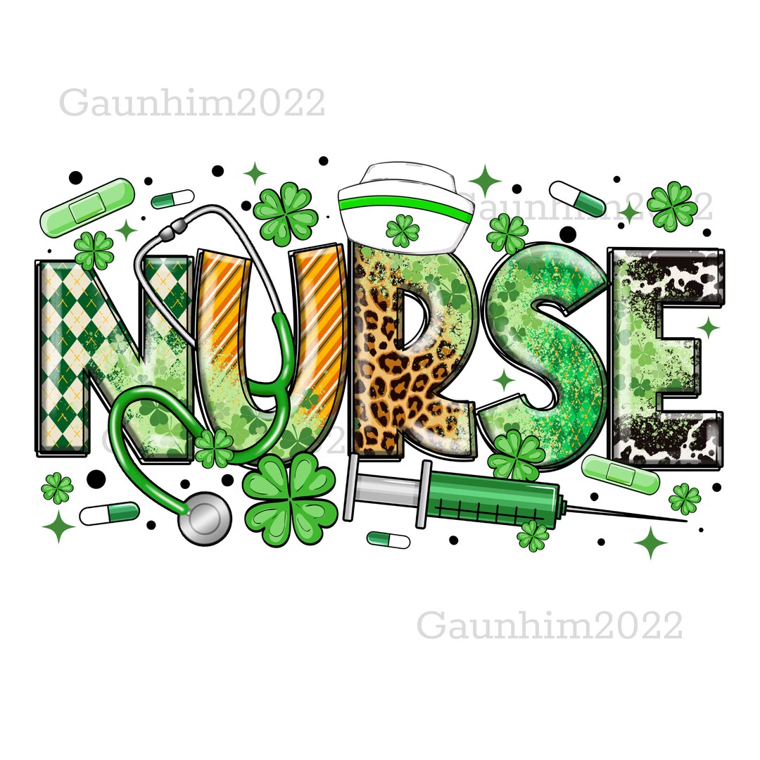 Nurse St.patrick's Day Png , St. Patrick's Day Png, Nurse Png, Irish ...