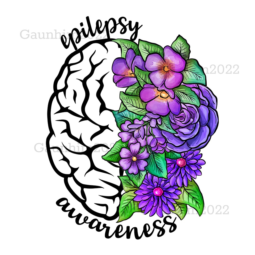Epilepsy Awareness Digital Download, Epilepsy Awareness PNG - Etsy