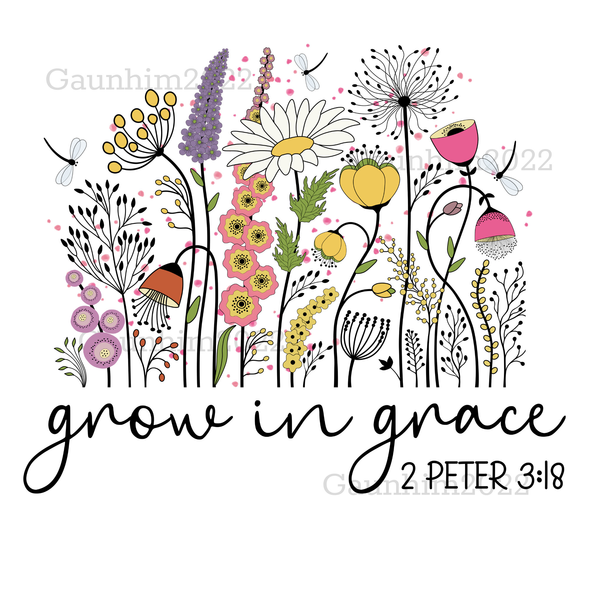 Grow in Grace PNG, Jesus Png, Christian Quotes, Religious Png - Etsy