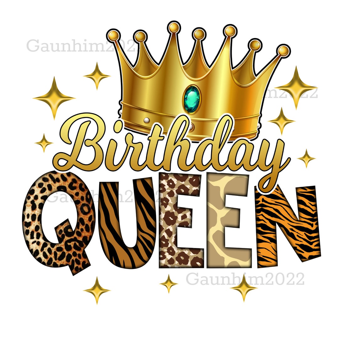 Birthday Queen Png, Birthday Party Png,birthday Png - Etsy