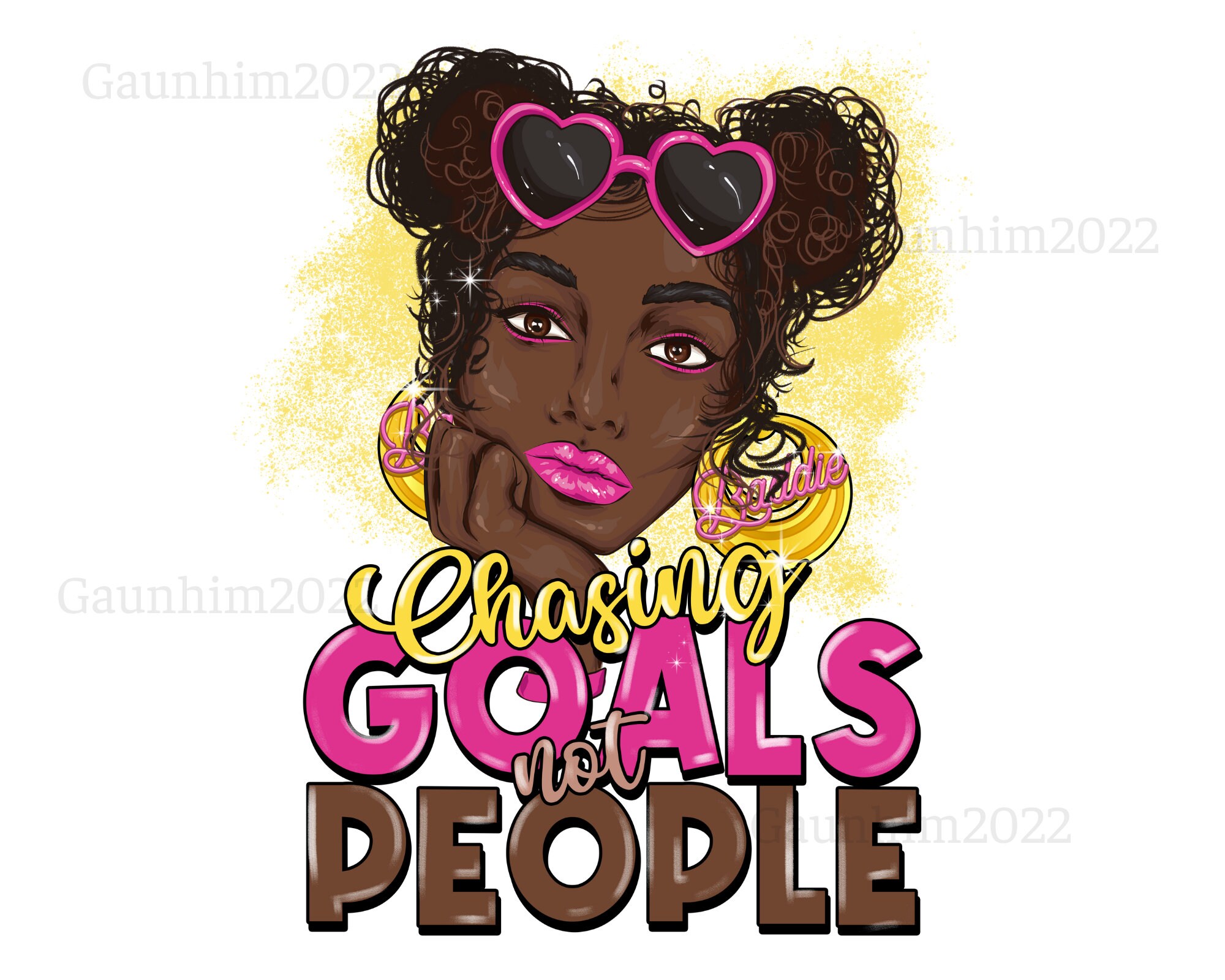 Chasing Goals Not People Png, Black Queen Png, Afro Queen Png, Black ...