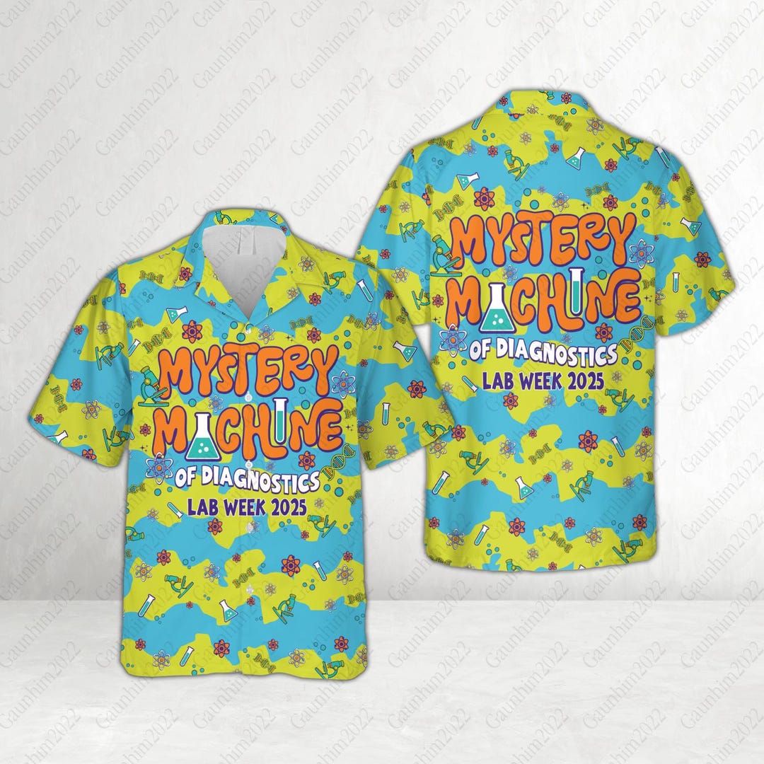Lab Week 2025 Hawaiian Shirt, Medical Lab Science Button up Shirt, Lab ...