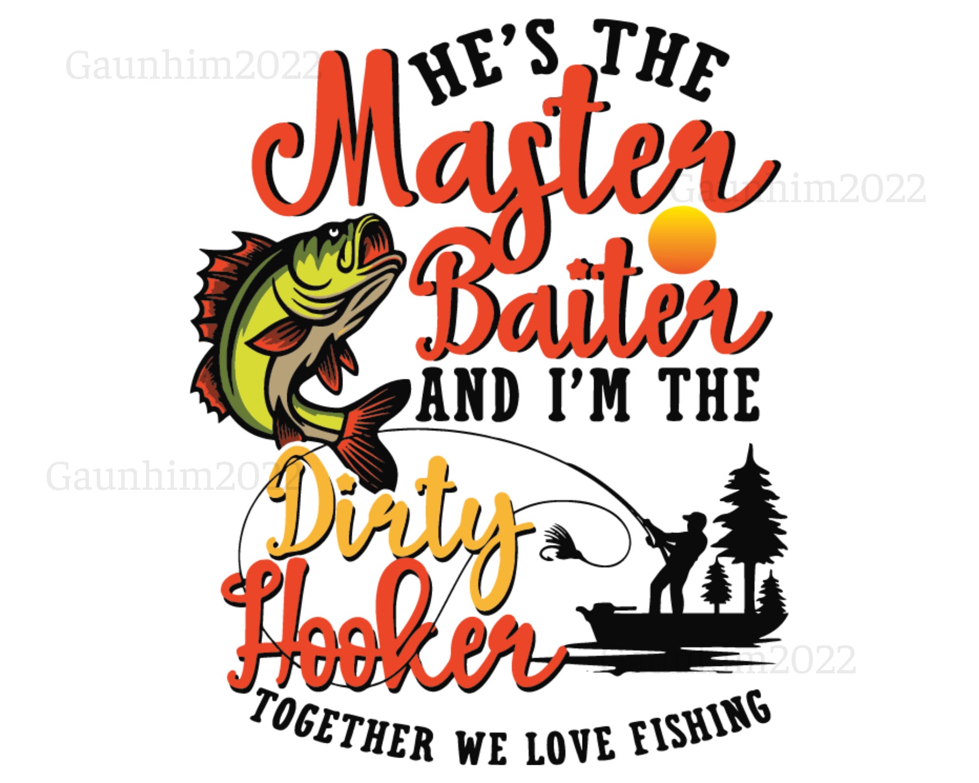 Master Baiter Dirty Hooker Svg Fishing Svg Hooker Svg Dirty - Etsy