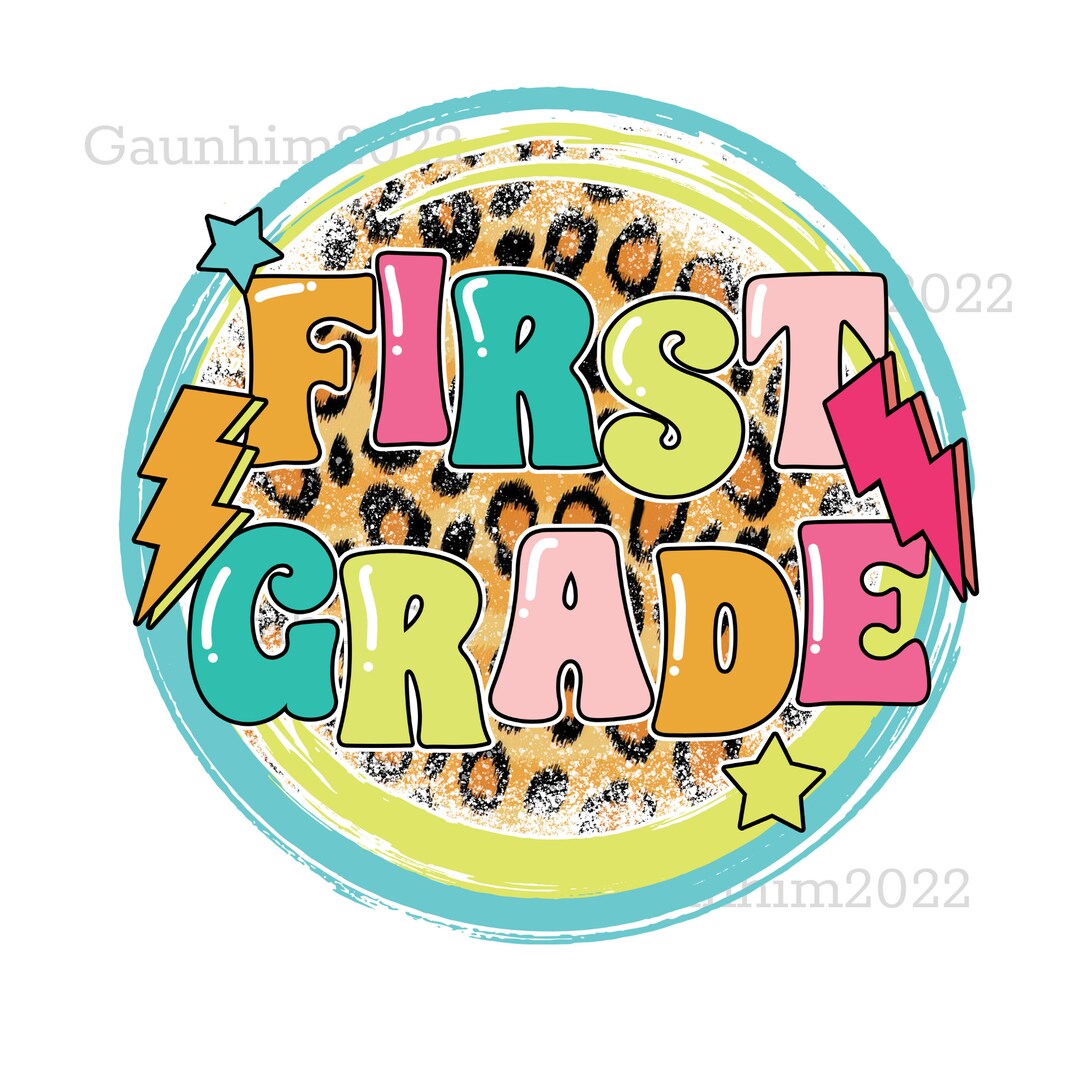 First Grade PNG Image, Back to School 1st Grade Design, Back to School ...