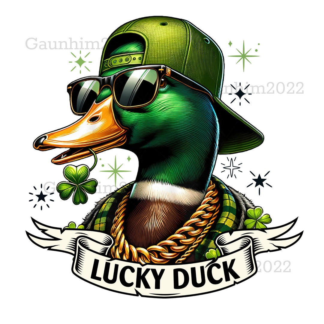 Lucky Duck PNG, Duck St Patricks Day PNG, St Patricks Png - Etsy