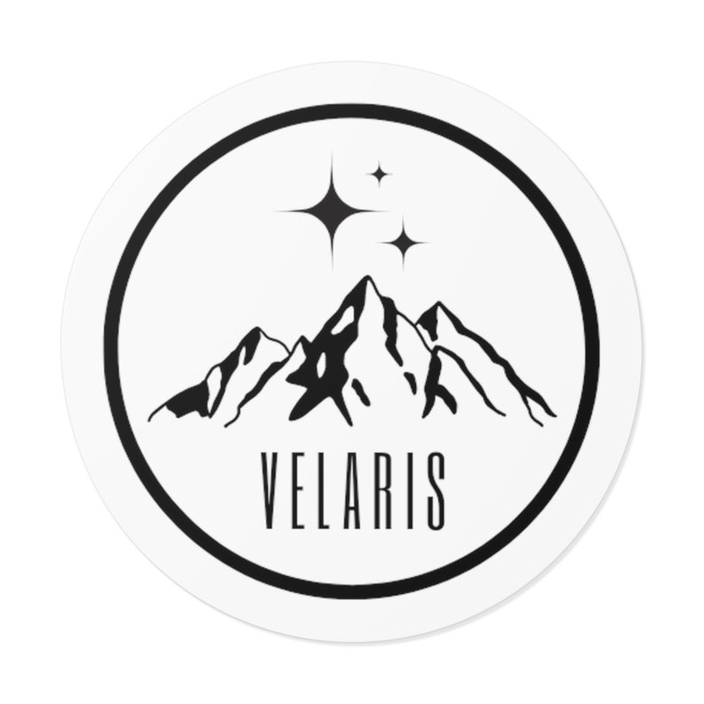 Velaris- A Court of Thorns and Roses - Sarah J Maas - Round Vinyl ...
