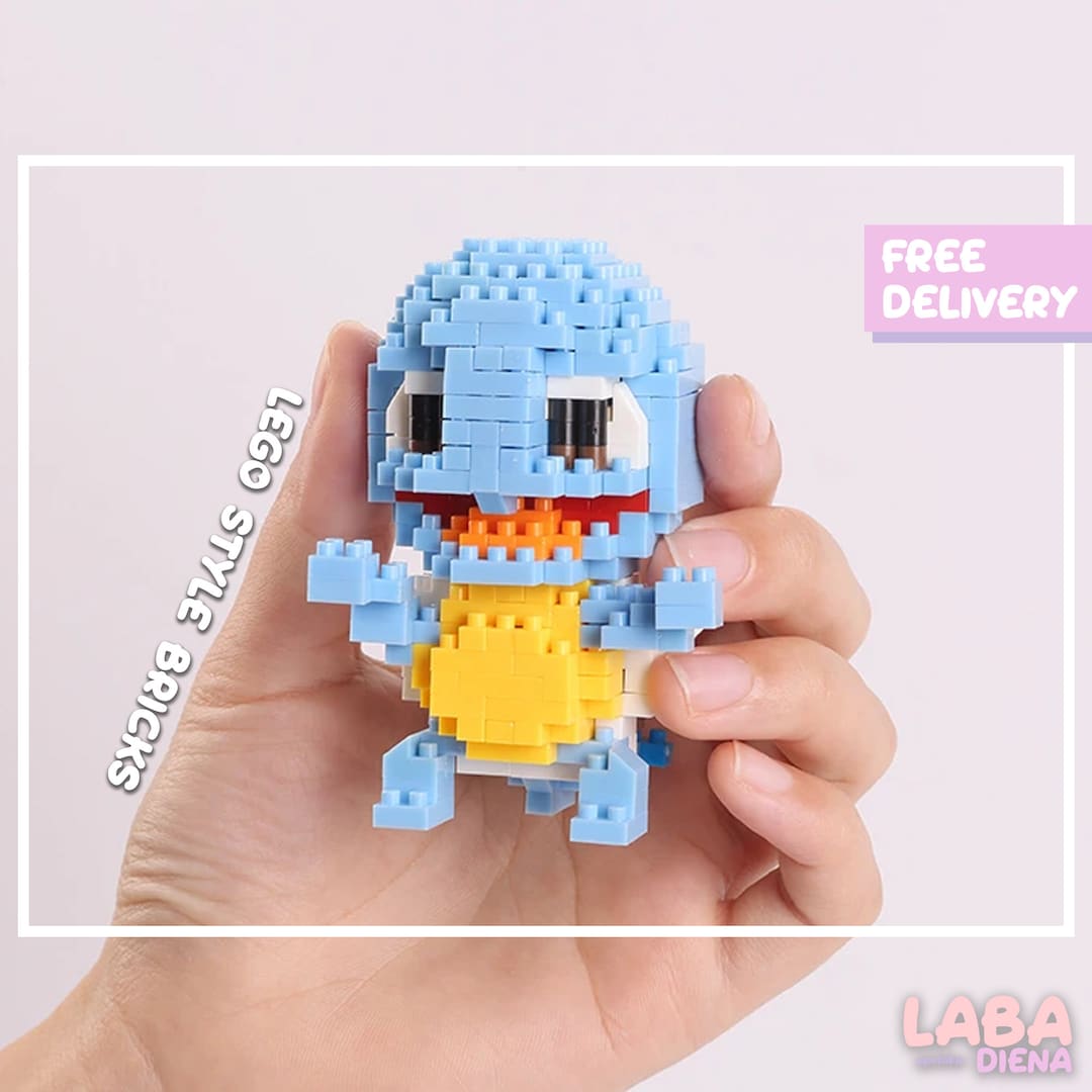 Pokemon Style Custom Mini Building Blocks Toy - Etsy