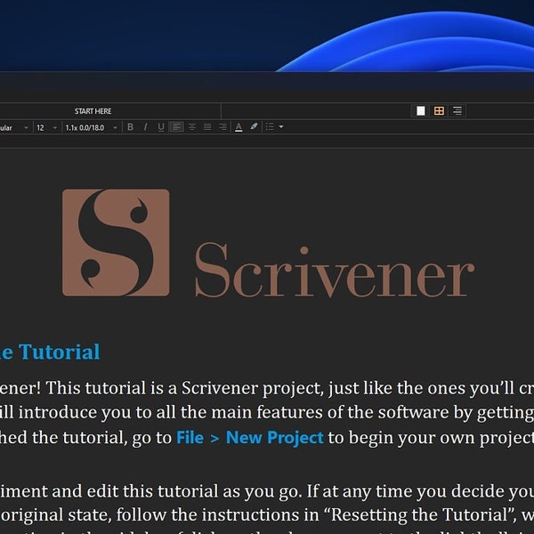Scrivener Themes - Etsy