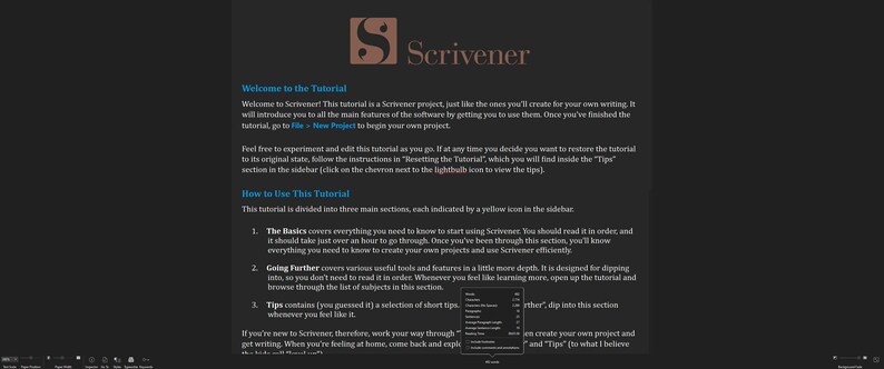 Scrivener Windows 11 Guidlines Applied Theme - Etsy