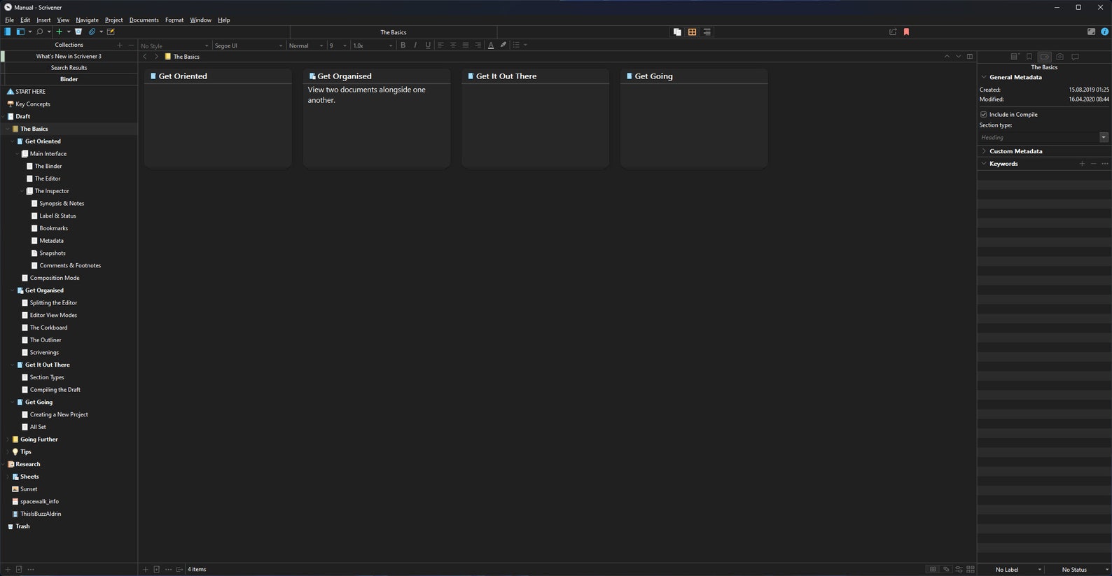Scrivener Windows 11 Guidlines Applied Theme - Etsy