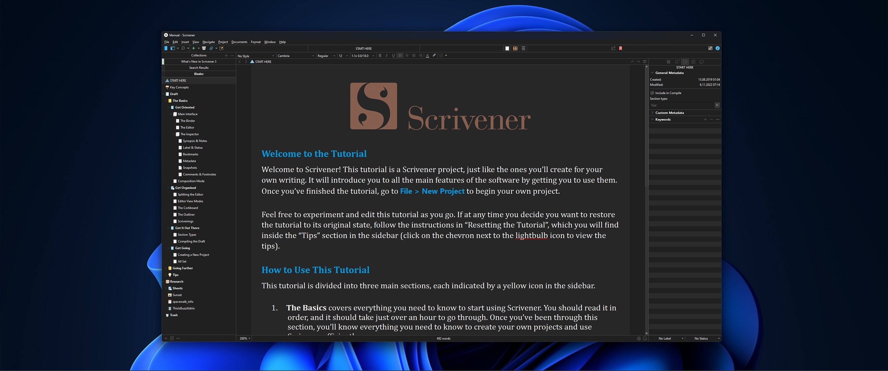 Scrivener Windows 11 Guidlines Applied Theme - Etsy