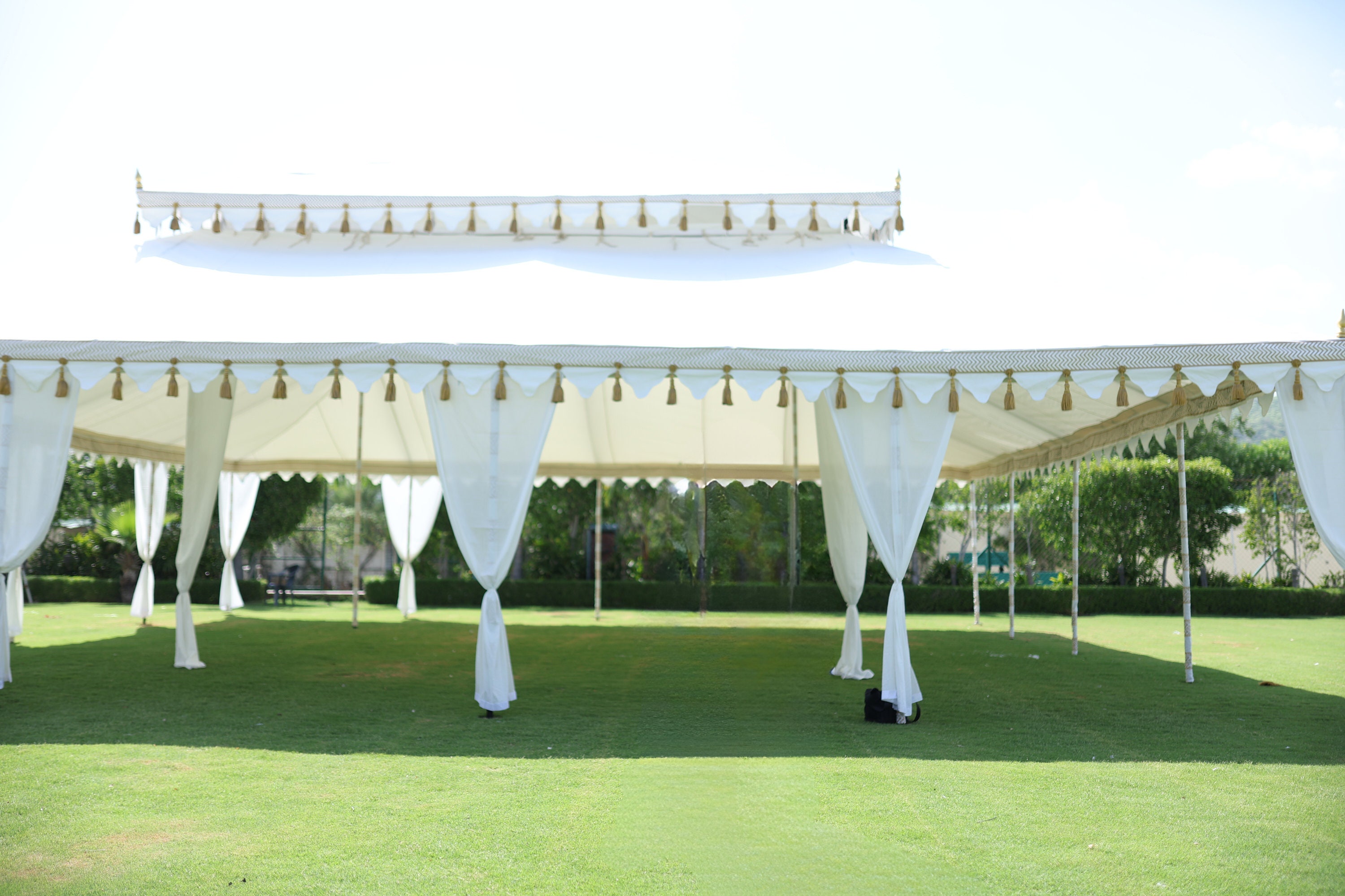 Mughal Tent 12.19m X 12.19m Tent Large Gathering Tent Party and Event ...