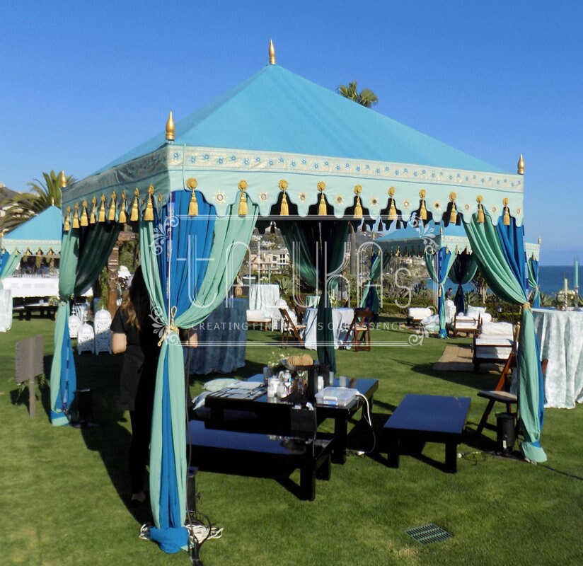 Valences Scallops Tent Accessories Elegant Tent Decor Set Canopy ...