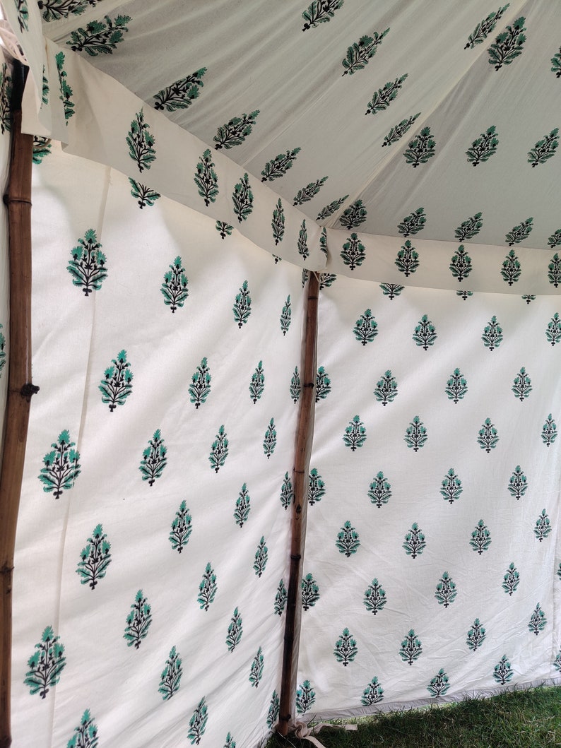 Round Pergola Tent 4m X 4m Bamboo Frame Round Tent - Etsy