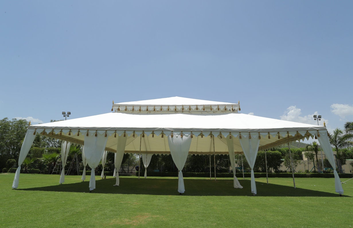 Mughal Tent 12.19m X 12.19m Tent Large Gathering Tent Party and Event ...