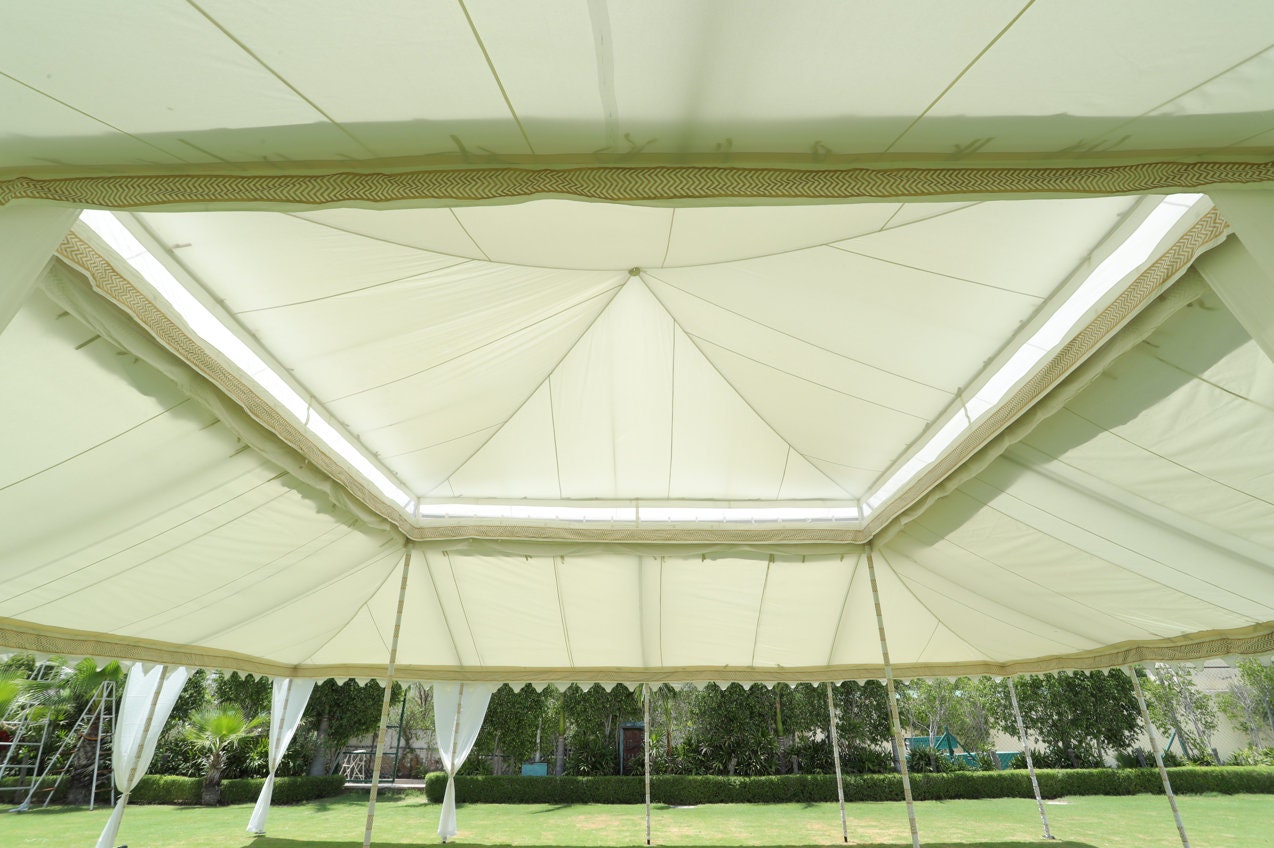 Mughal Tent 12.19m X 12.19m Tent Large Gathering Tent Party and Event ...