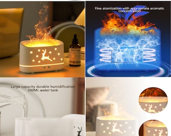 Led Flame Diffuser - Etsy