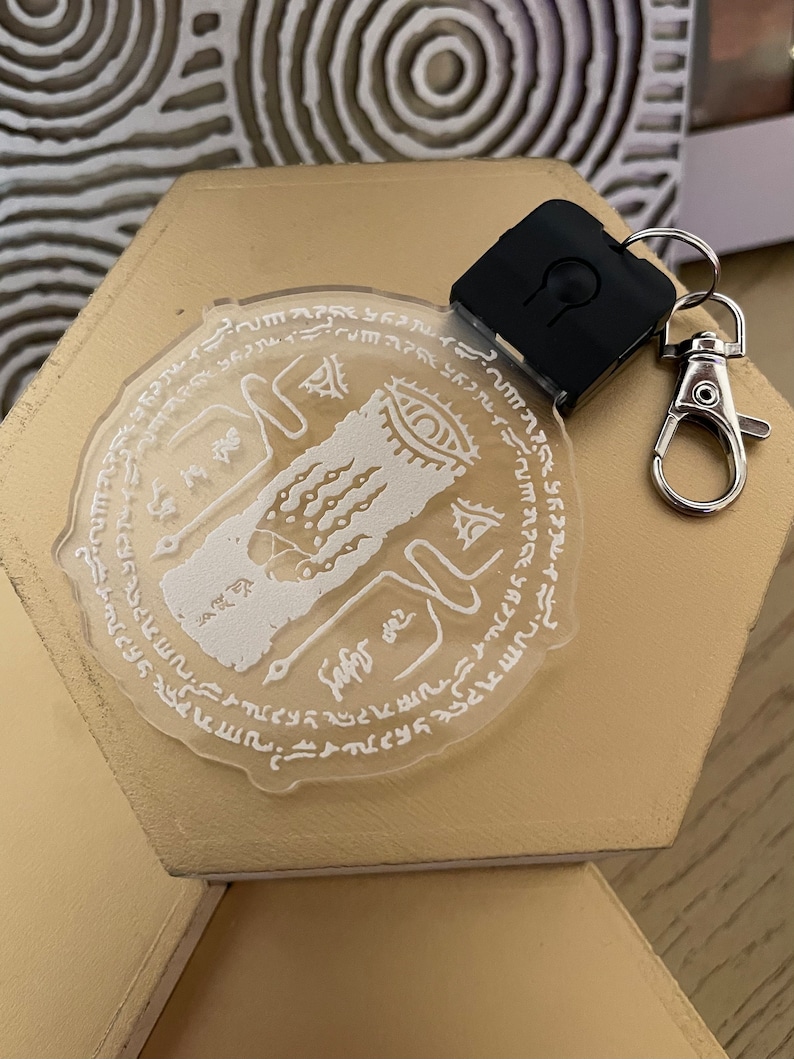 The Legend of Zelda Tears of the Kingdom Zonai Shrine Light up Keychain ...