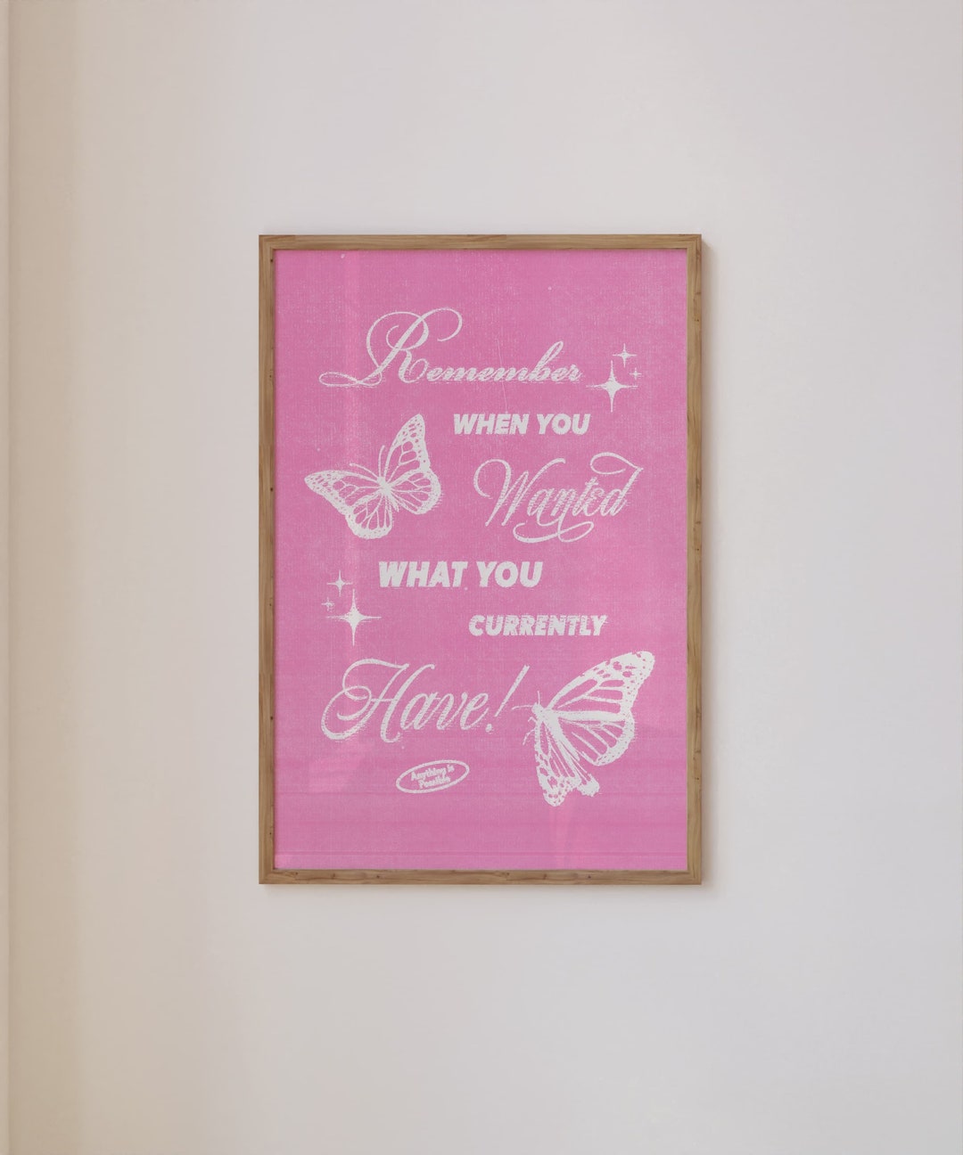 Remember Poster Y2K Aesthetic Motivational Poster Home Decor - Etsy