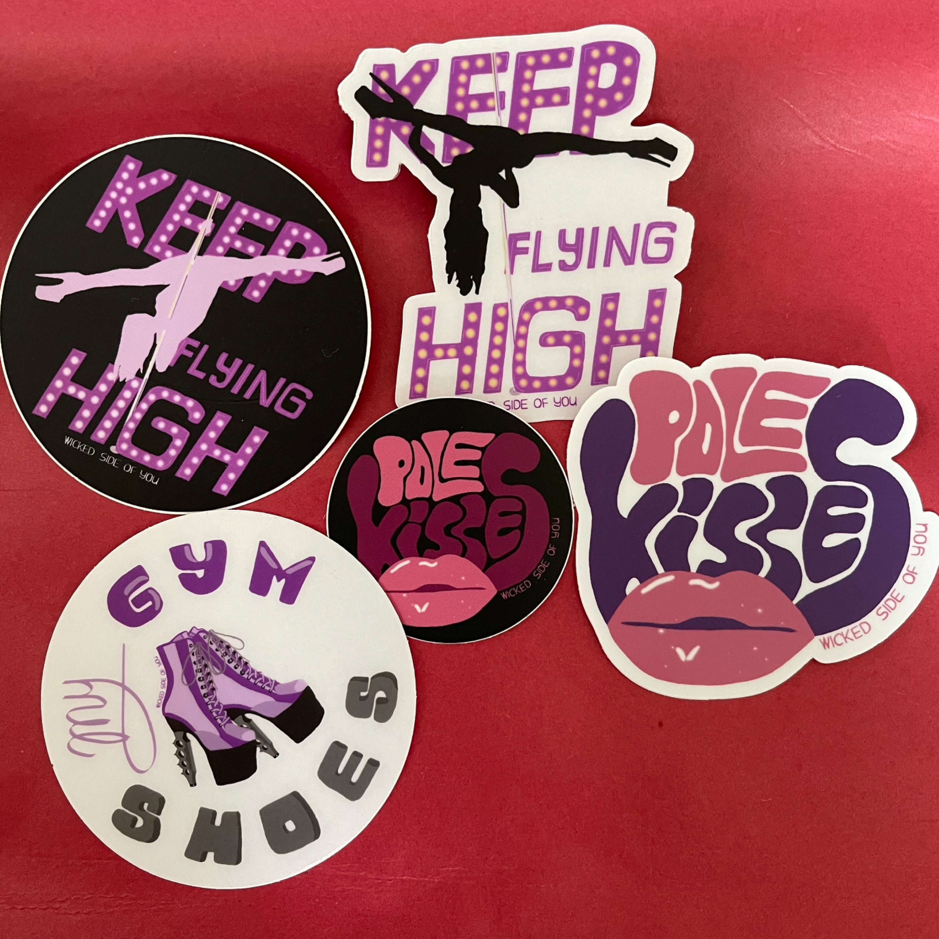 Pole Dance Sticker Pack 3 Pcs or 5 Pcs Sticker Bundle Sticker Pack ...