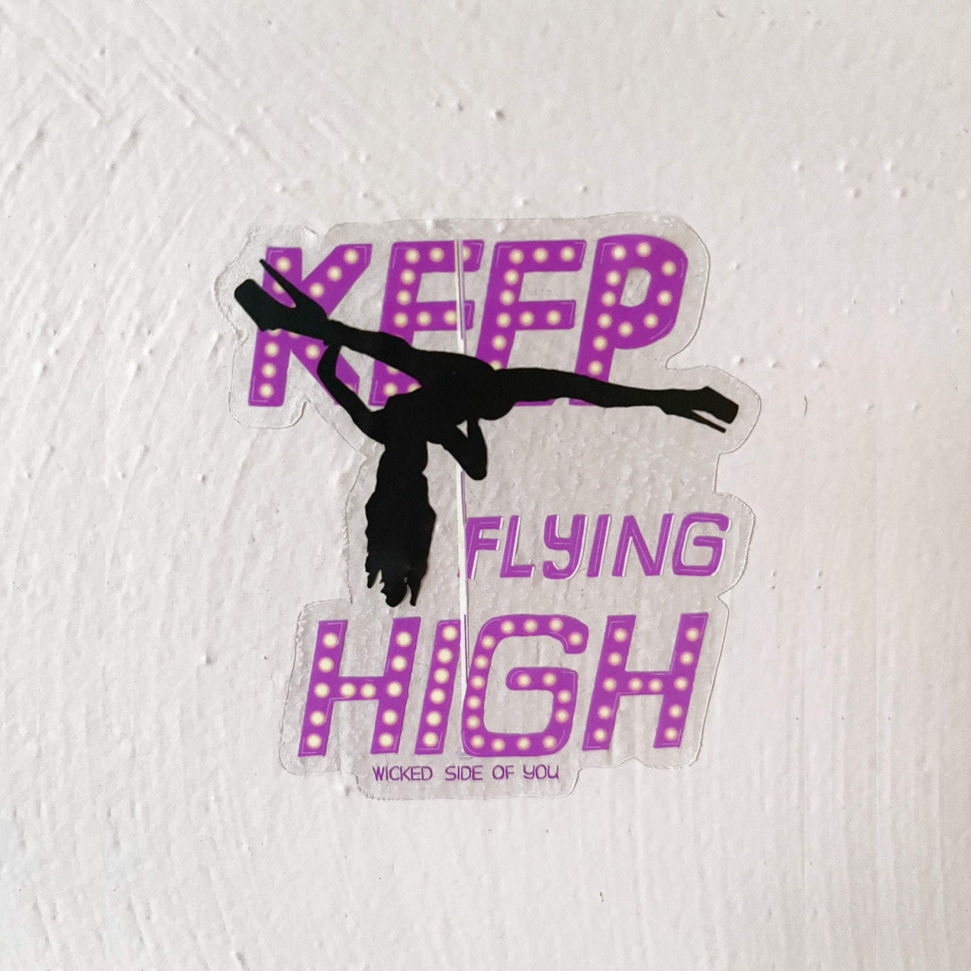 Clear Pole Dancer Sticker Pole Fitness Pole Dance Split - Etsy