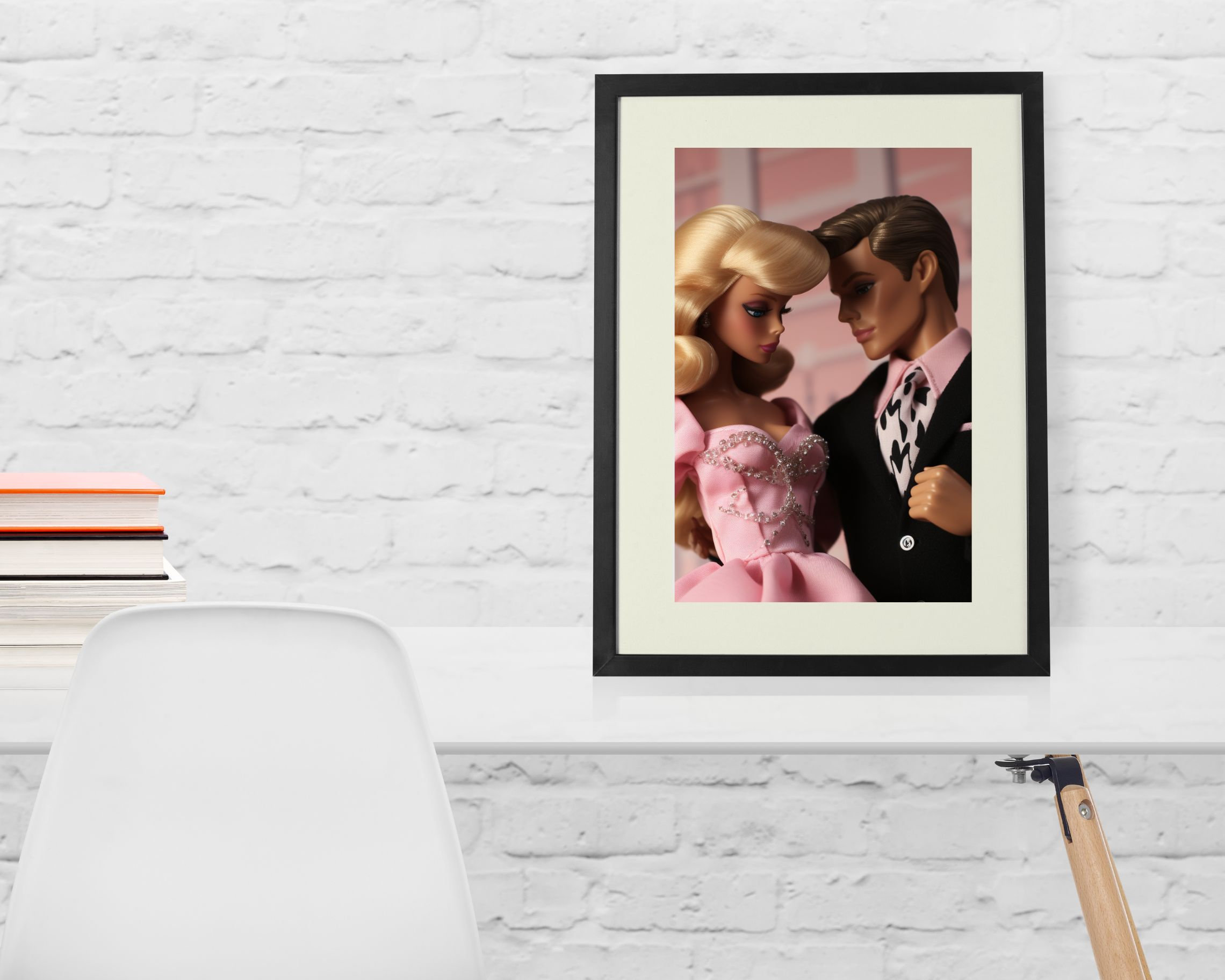 Barbie and Ken Digital Print | Retro Barbie Poster | Barbie Inspired ...