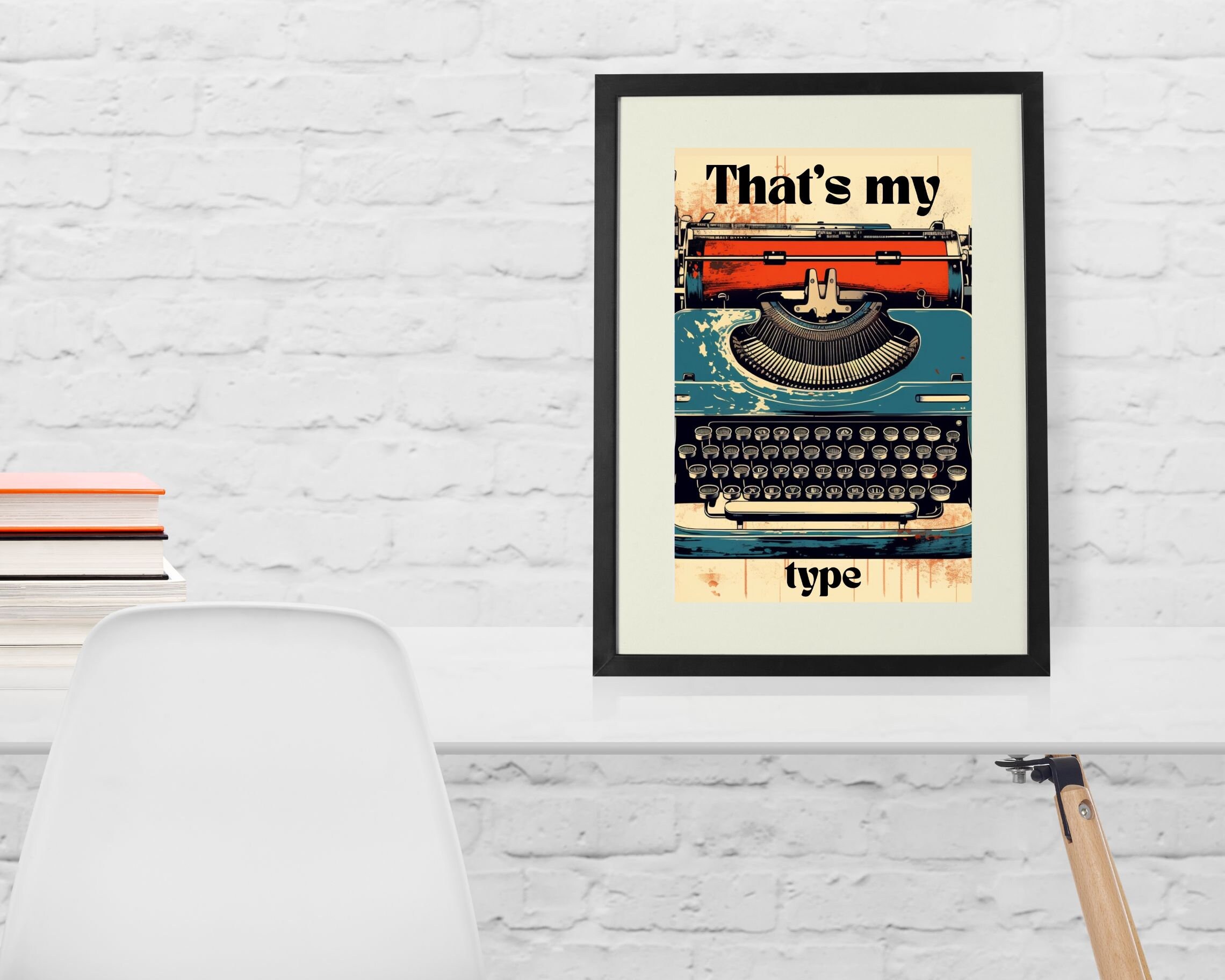 Printable ‘that’s My Type’ Posters | Vintage Artwork | Retro Style ...
