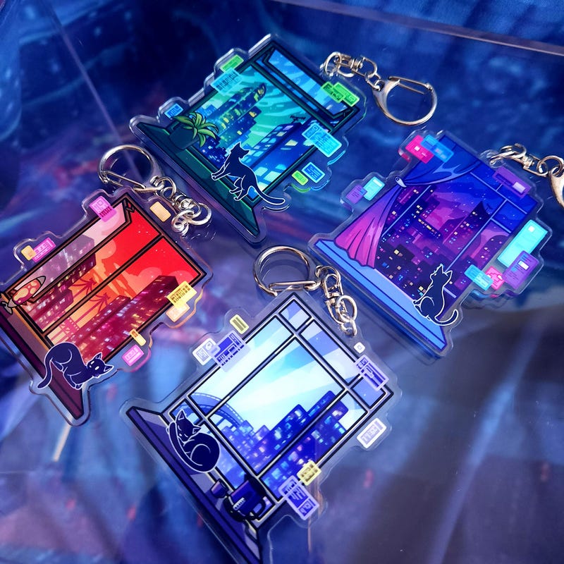 Cyberpunk Charms - Etsy