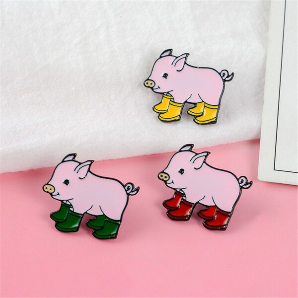 Pig Lapel Pin - Etsy
