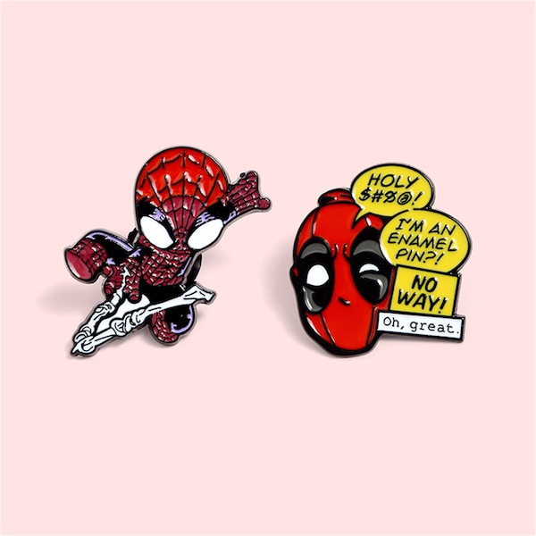 Spider Man Pins for Backpacks - Etsy