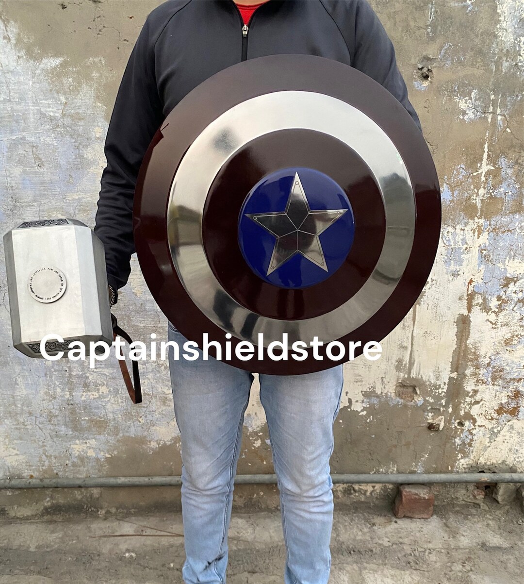 Captain America Shield 22 Full Size the Falcon and Winter Soldier Captain Carter Avengers End ...