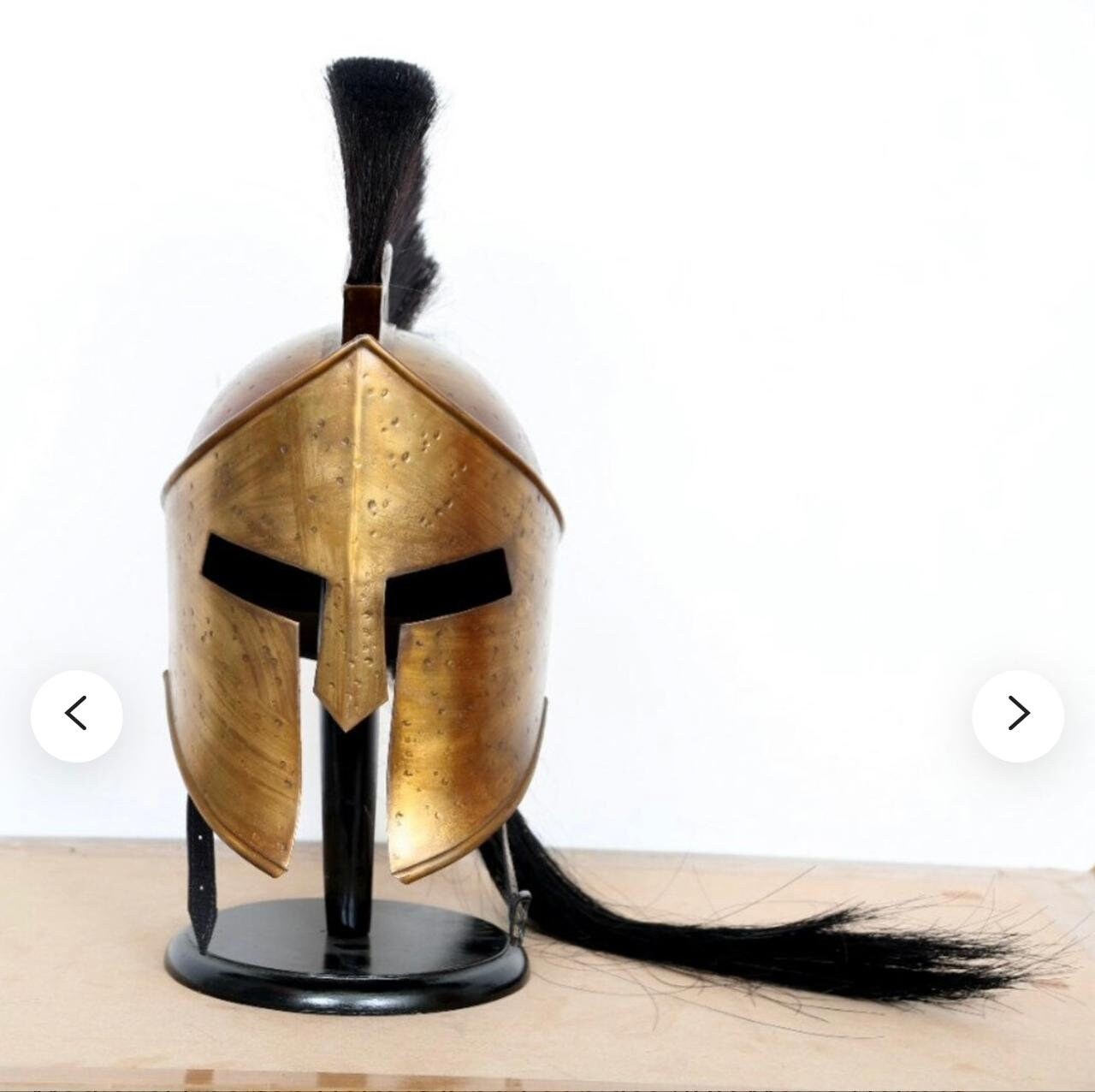 Medieval Spartan Helmet King Leonidas 300 Movie Helmet Replica Role ...