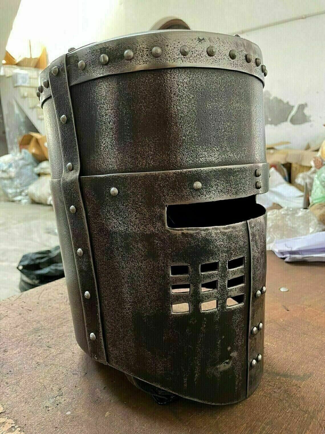 Black Knight Monty Python Helmet, King Arthor Costume, Monty Python ...