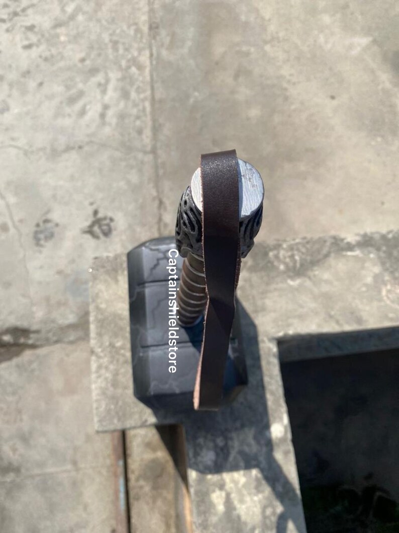 Power of Thor Hammer Metal, MCU Thor Mjolnir Cosplay 1/1 Scale Movie ...