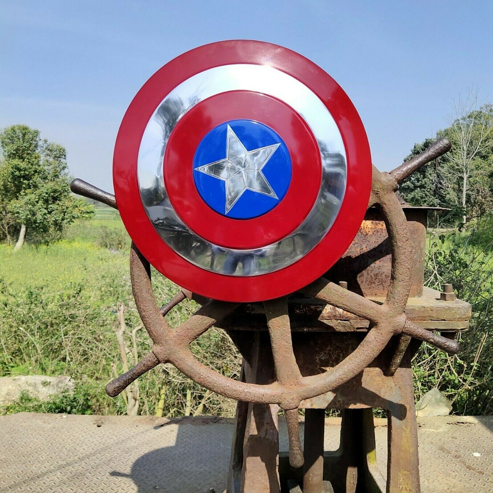 Captain America Shield Marvel Shield Captain Rogers Shield Cosplay ...