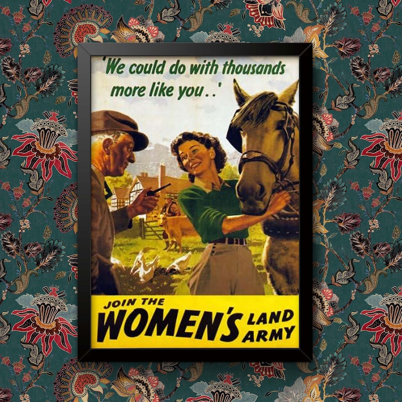 Ww2 Posters Women - Etsy UK