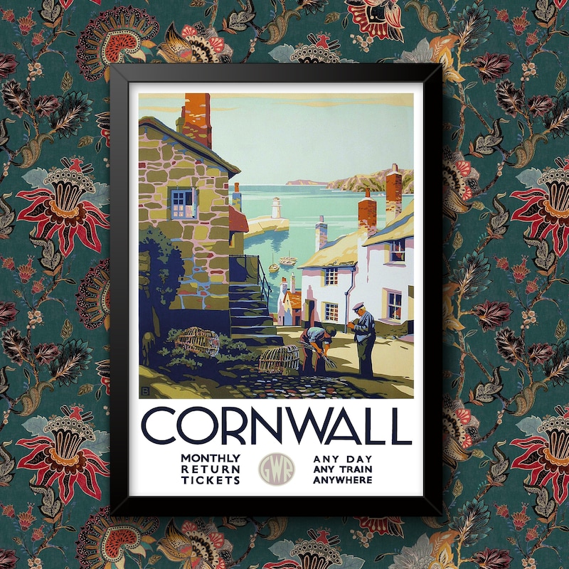 Cornwall Uk - Etsy