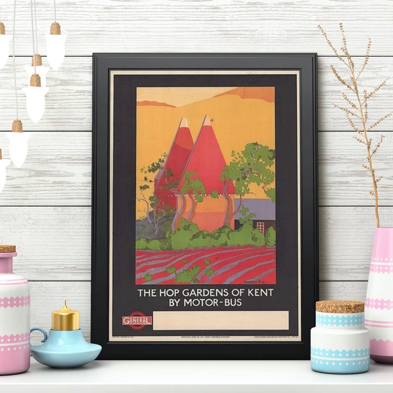 Kent Poster - Etsy UK