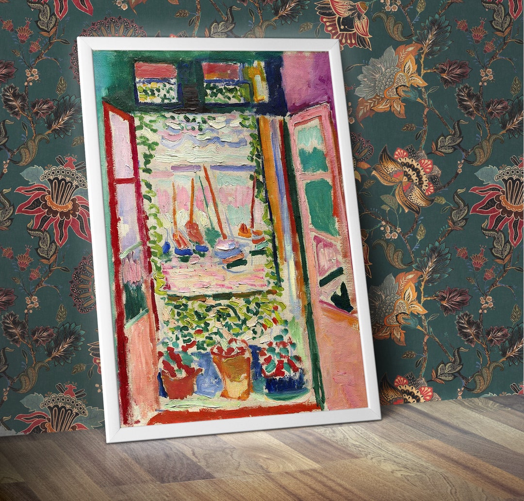 Henri Matisse 'Open Window, Collioure', France, 1905, Reproduction ...