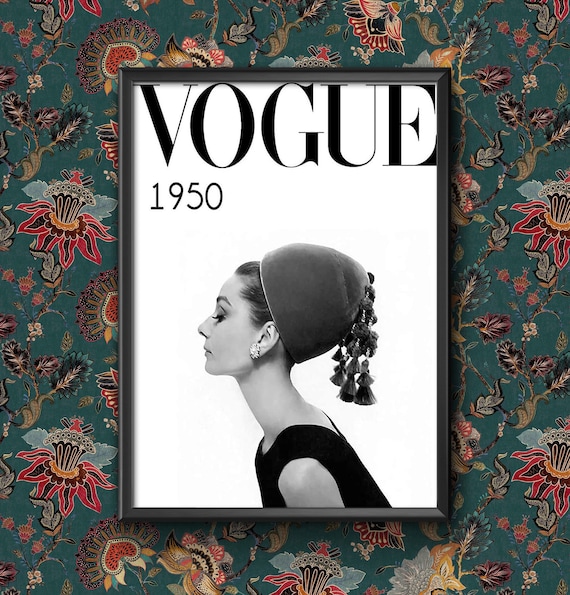 Vintage Vogue Audrey Hepburn