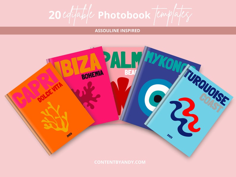 20 Custom Assouline Travel Photo Book: Luxury Personalized Aesthetic ...