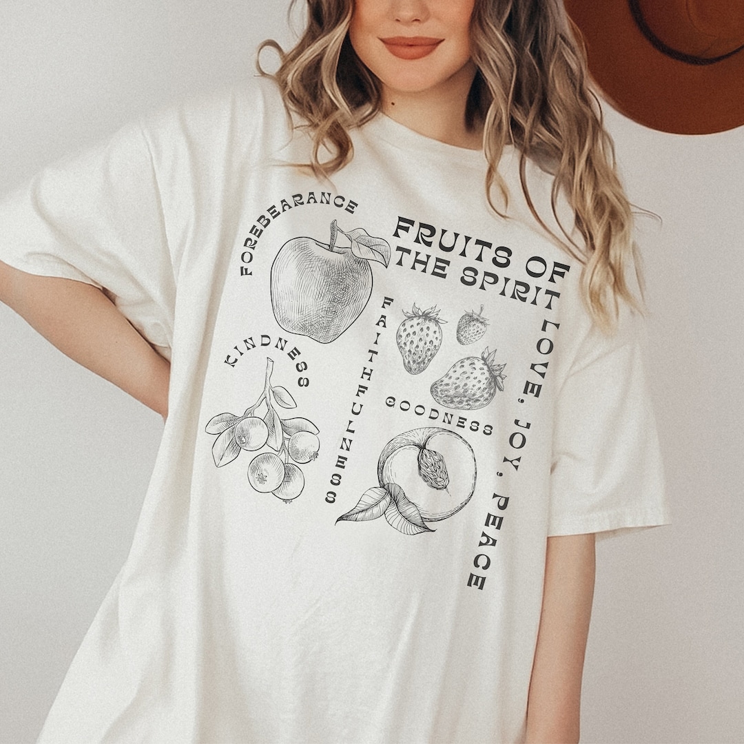 Fruit of the Spirit, Christian Merch Christian Streetwear Jesus is King ...