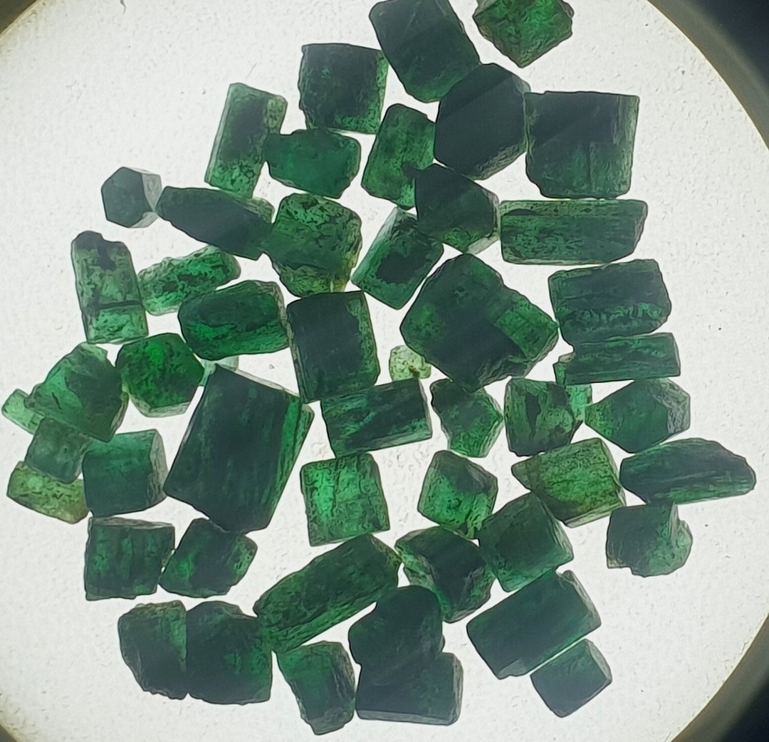 Emerald Rough,100% Natural Emerald Green Colour Rough, #22-5, Emerald ...