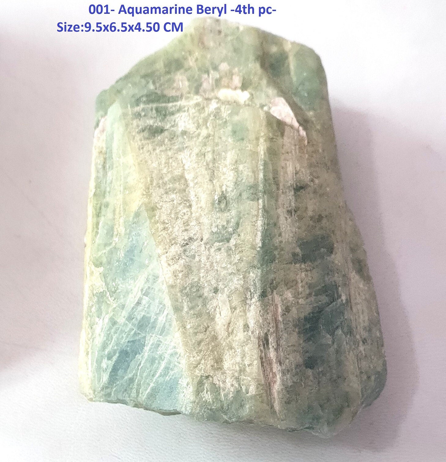 001-100% Natural Aquamarine Beryl Rough , Beryl Crystal, Rare Rough ...